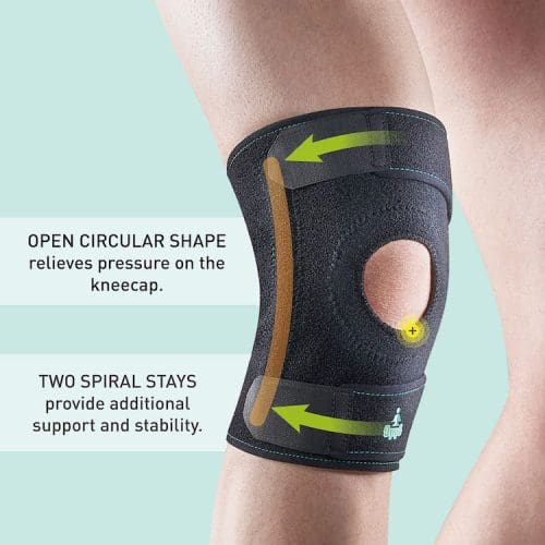 Agility Knee Brace with Side Stabilisers RK102 - Oppo Health Quality ...